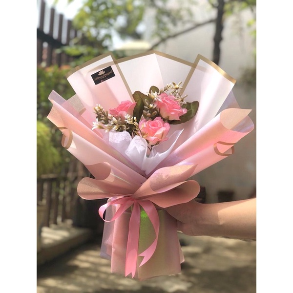 Jual Buket Bunga Artificial | bunga Wisuda| FREE KARDUS| Hadiah Ulang ...