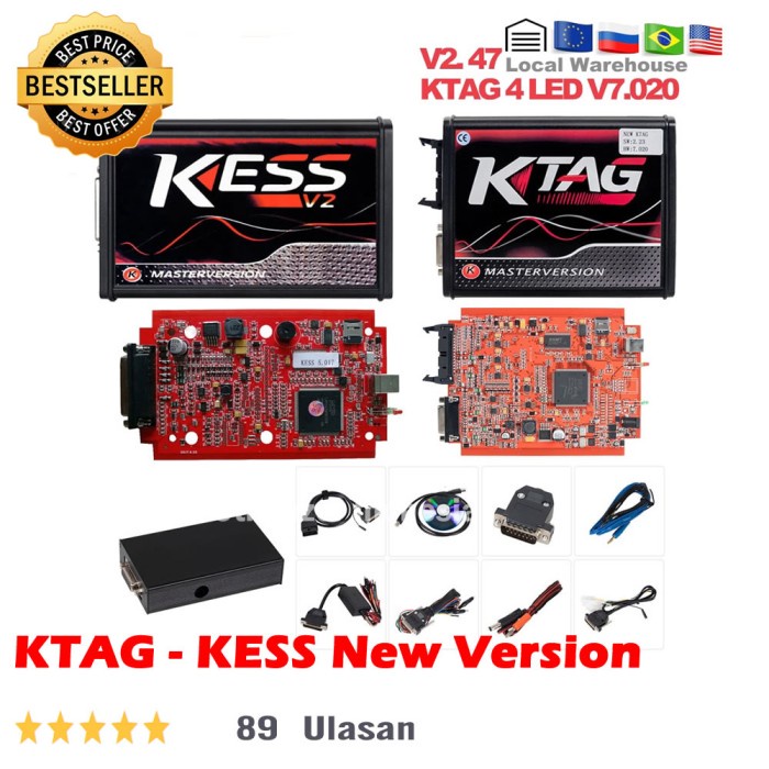 Jual Remap ECU EU KESS V5.017 No Token Limit KESS V2 Manajer KTAG Alien V7 | Shopee Indonesia