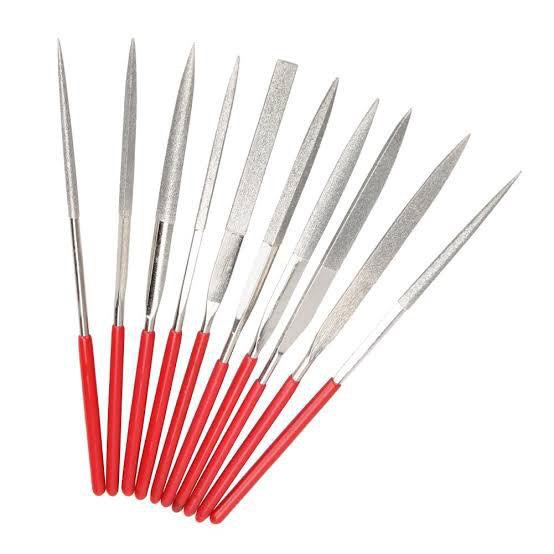 Jual Alat Kikir/Ukir Asah Logam Diamond Besi 140x3mm 1 Pcs Murah ...