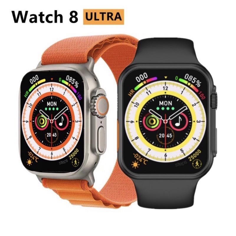 Jual ULTRA 8 Smart Watch Ultra Series NFC SMARTWATCH jam tangan pintar ...