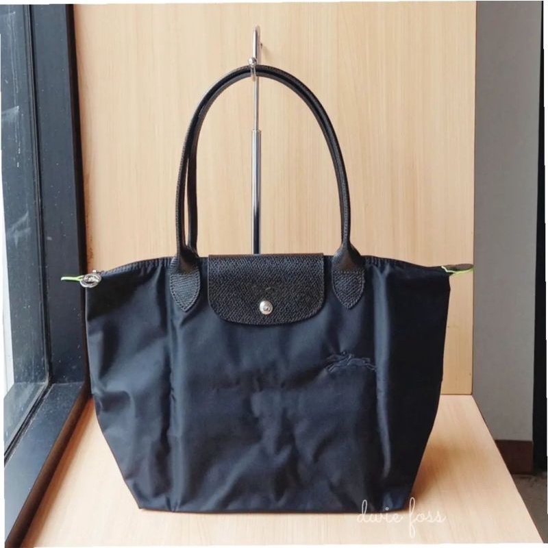 Jual Tas LC Le Pliage Green SLH Black Original | Shopee Indonesia