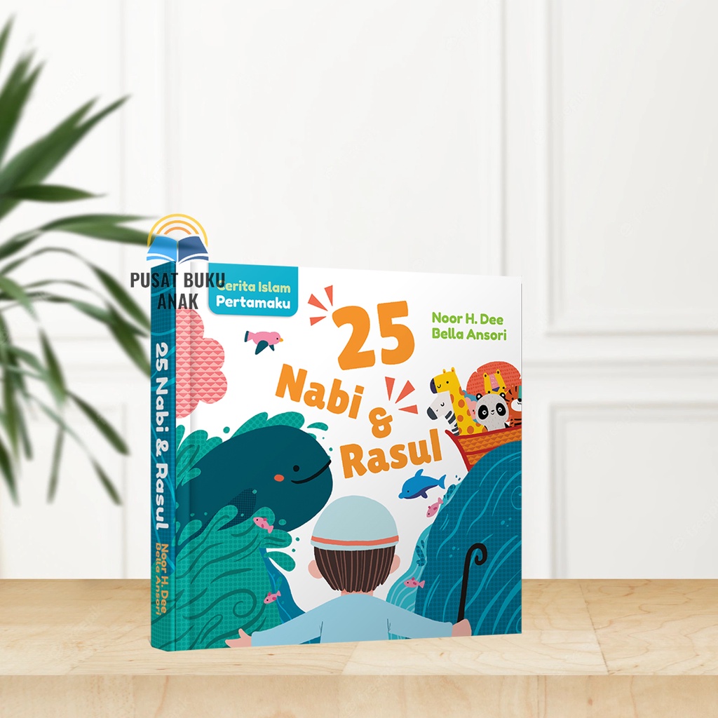 Jual Buku Anak Cerita Dongeng Bergambar Anak Kisah 25 Nabi Dan Rasul BOARDBOOK | Shopee Indonesia