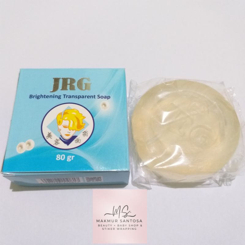 Jual JRG Whitening soap BPOM Sabun Wajah bulat transparan | Shopee ...