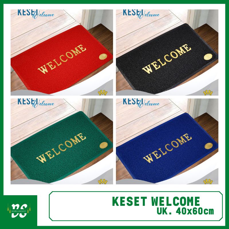 Jual BISMILLAH354 Keset Welcome Bihun Full Karet Anti Selip Ukuran ...