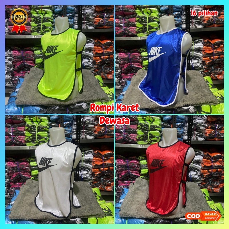 Jual Rompi Bola Rompi Futsal Nike Kekinian Pakai Karet | Shopee Indonesia