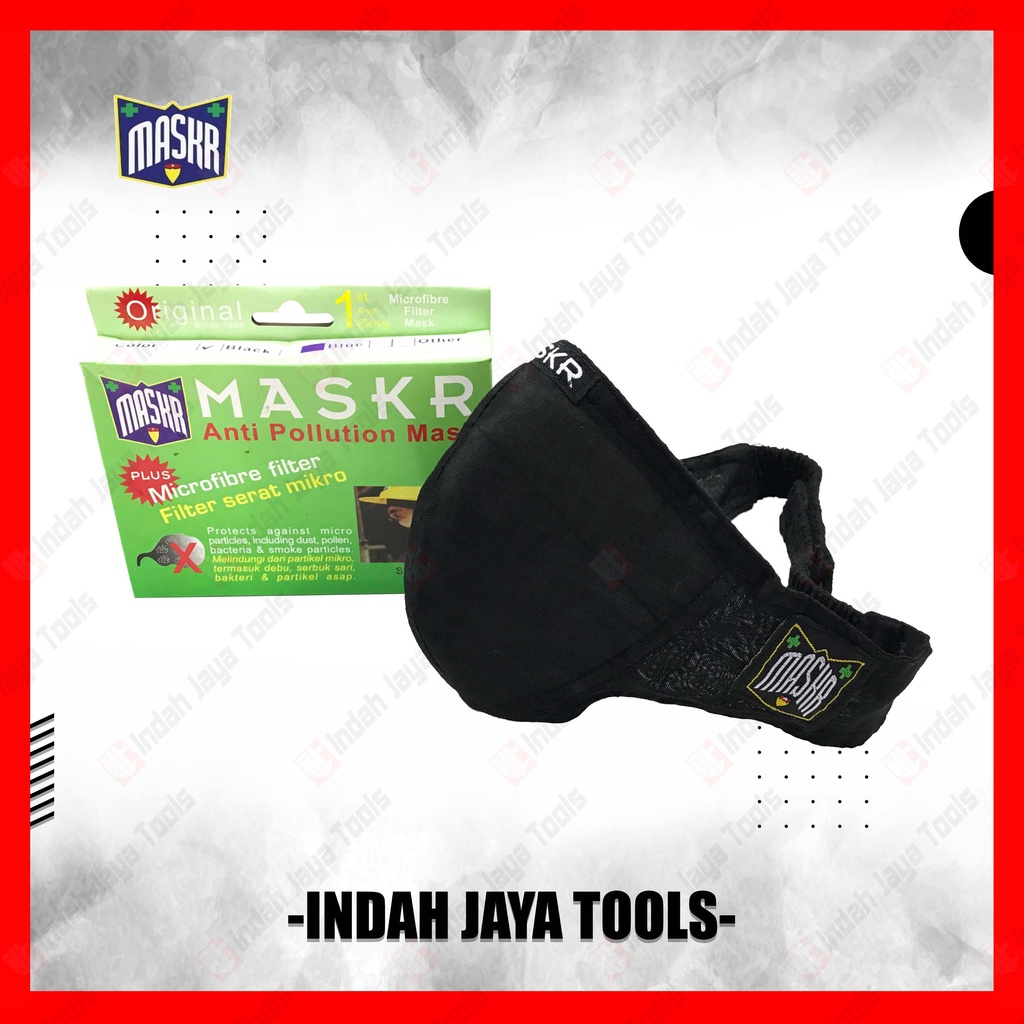 Jual Masker MASKR Filter TANPA Karbon SHORT - Anti Debu Polusi Asap ...