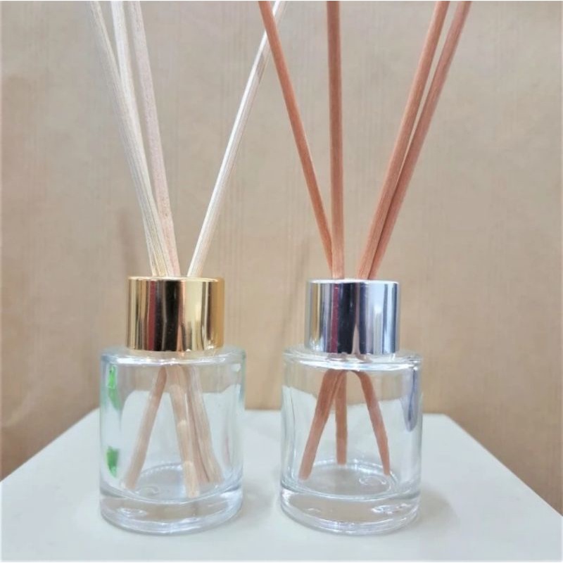 Jual Botol Diffuser 20ml Kaca Bening Ring Silver Botol Diffuser 20ml ...