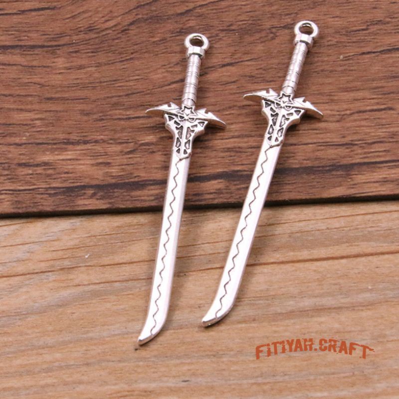 Jual Charm Aneka Pedang Charm DIY Aksesoris Model Pedang Dan lainnya ...