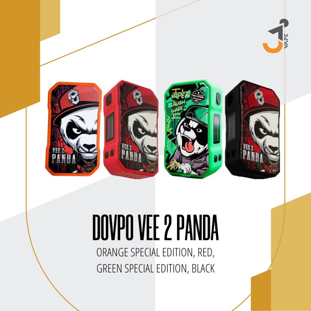 Jual DOVPO PANDA VEE 2 SPECIAL EDITION 200W MOD ONLY AUTHENTIC BY DOVPO | Shopee Indonesia