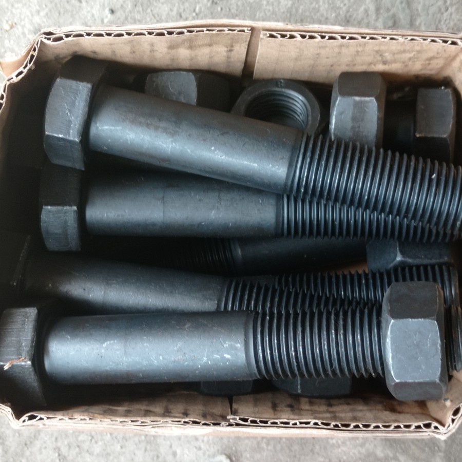 Jual BAUT BAJA M24 X 240 / BAUT BAJA HTB GRADE 8.8 M24X240 HALF DRAT ...