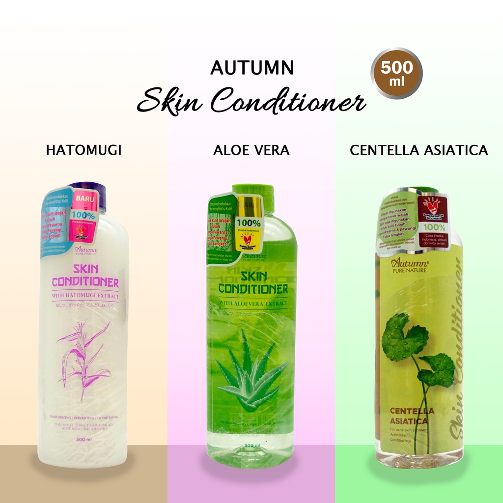 Jual Autumn Hatomugi Skin Conditioner | Aloe Vera | Centella Asiatica ...