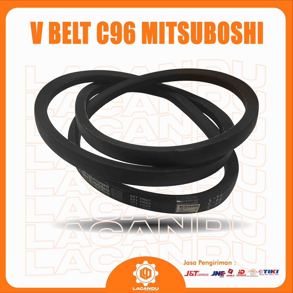 Jual V BELT C96 MITSUBOSHI FOR COMBINE HARVESTER LACANDU PART | Shopee ...