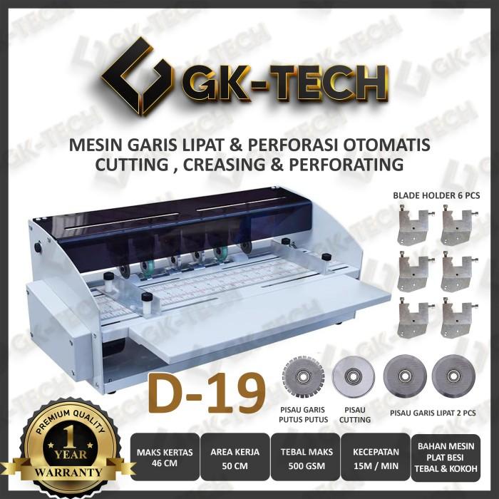 Jual Mesin Garis Creasing Perforasi Otomatis GK-TECH | Shopee Indonesia