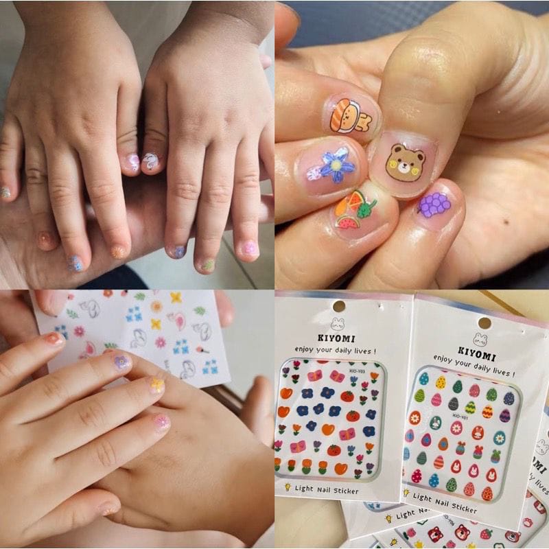 Jual ( Wrsr27 ) STICKER KUKU NAIL ART STICKER WATERPROOF LUCU STIKER ...
