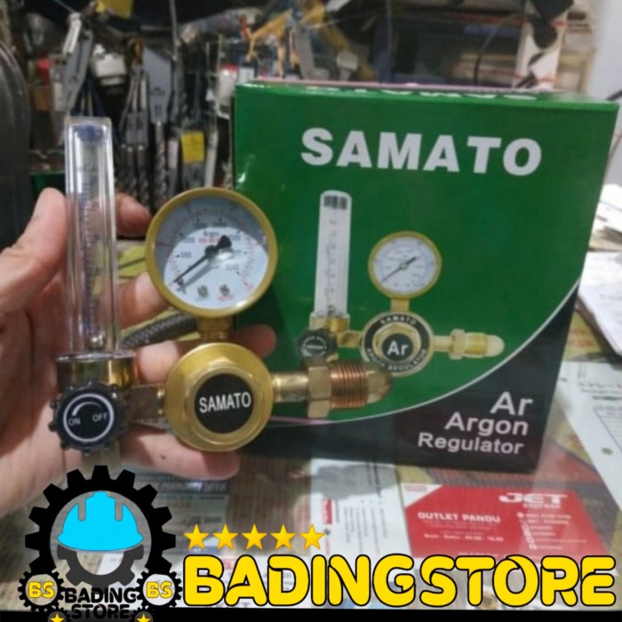 Jual Generator Regulator Tabung Gas Las Argon Merek Samato Original ...