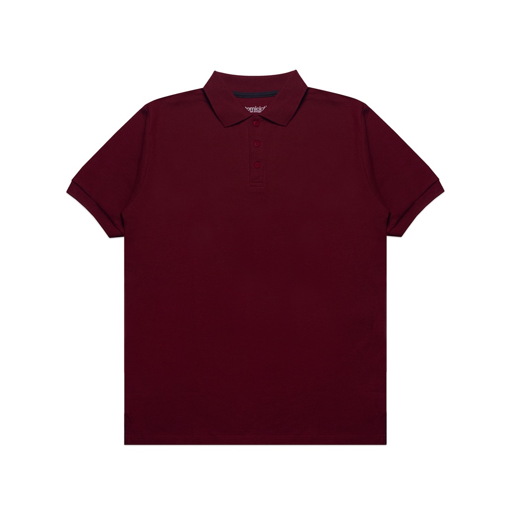 Jual Atomic Polo Shirt Reguler Unisex - Sweisz Maroon | Shopee Indonesia