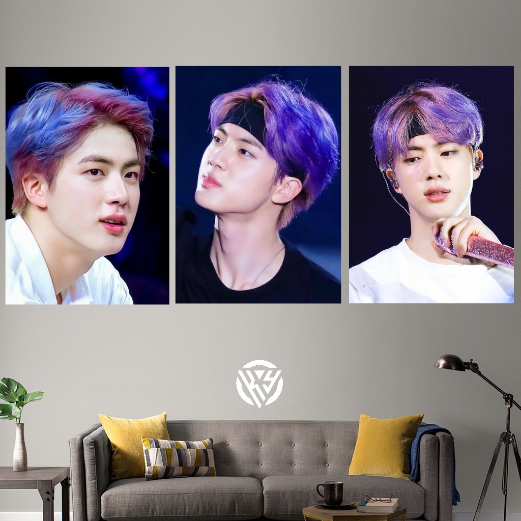 Jual POSTER BTS JIN RM SUGA POSTER KAYU HIASAN MDF POSTER KAYU K-POP ...