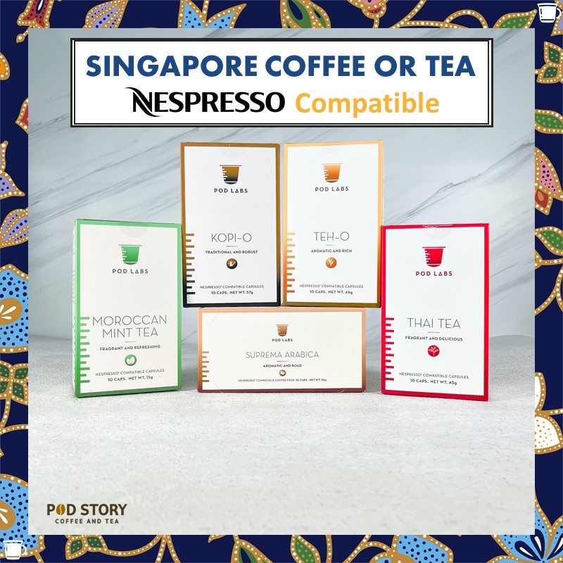 Jual POD LABS Nespresso Capsule/Kapsul Compatible - Singapore Coffee ...