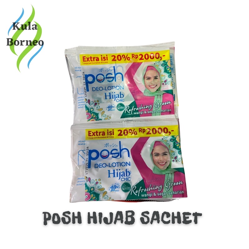 Jual Posh Deo Lotion Hijab Sachet | Shopee Indonesia