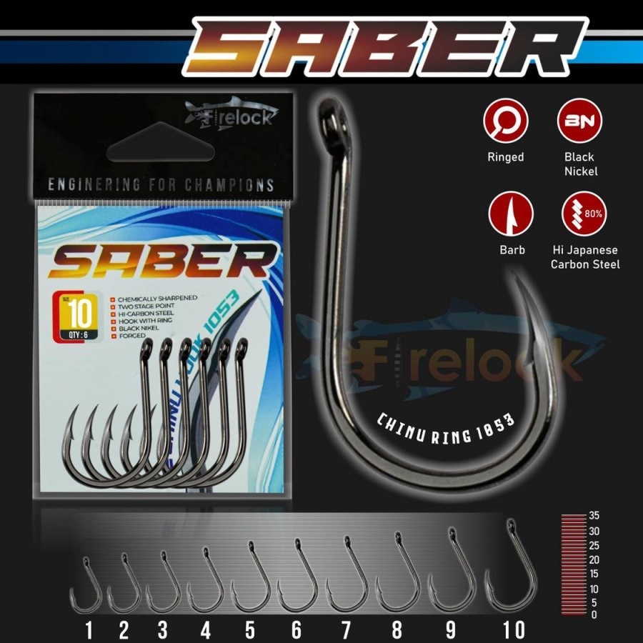 Jual FIRELOCK SABER HOOK | HOOK PANCING CHINU | KAIL PANCING TERMURAH ...