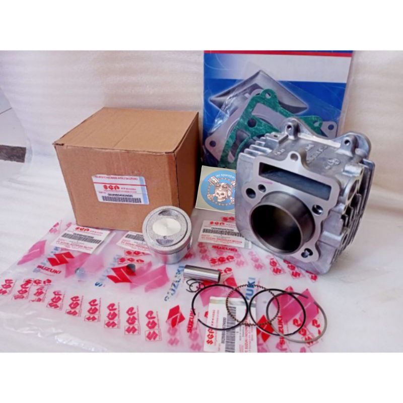 Jual BLOK SEHER KOMPLIT SUZUKI SMASH Isi Piston Kit + Topset (COD ...