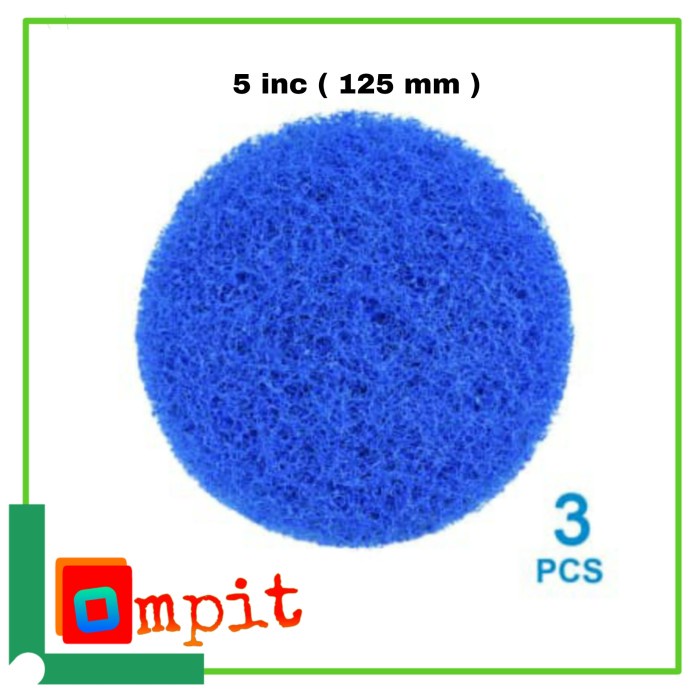 Jual Pad Polisher 5 Inc Refil Pad Mesin Poles Lantai Isi 3 | Shopee ...