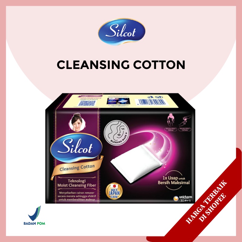 Jual Silcot Maximizer Cotton 40pcs | Silcott Cleansing Cotton 82 ...