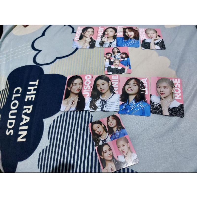 Jual blackpink oreo jennie lisa jisoo rose group blackpink photocard ...