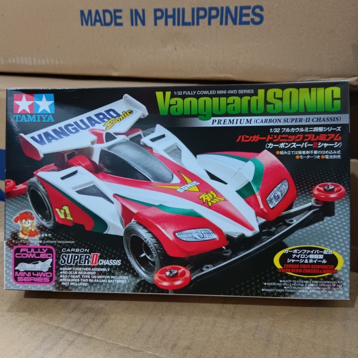 Jual Tamiya 19435 Vanguard Sonic Premium Carbon Super II - Dus Tidak ...