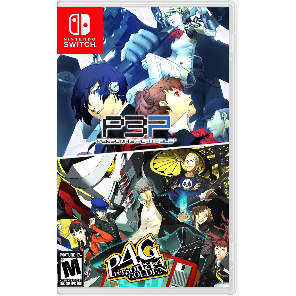 Jual (2 Games) Persona 3 Portable P3P + Persona 4 Golden P4G Nintendo Switch 1 2 NS2 Download ...