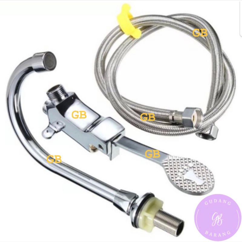 Jual Kran Wastafel Sink Injak Klinik Dokter Laboratorium - Keran Air ...