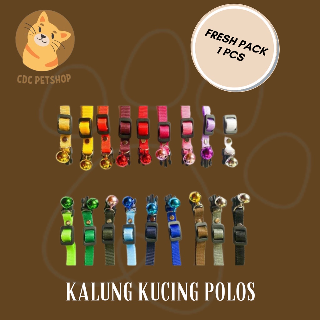 Jual CDC PETSHOP Kalung Lonceng Polos Kalung Anak Kucing | Shopee Indonesia