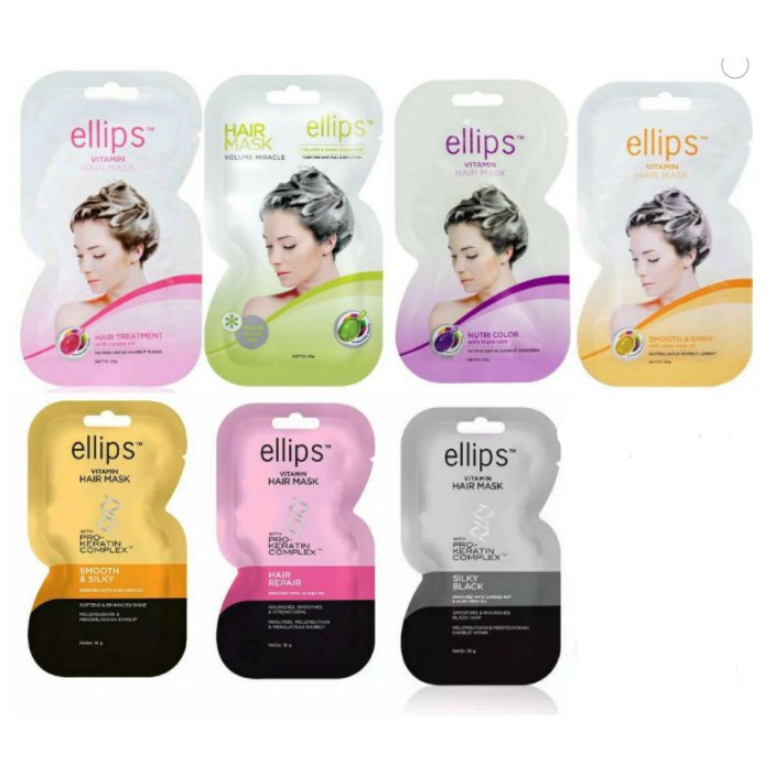 Jual ELLIPS HAIR MASK | HAIR MASK PRO KERATIN COMPLEX SACHET | Shopee ...