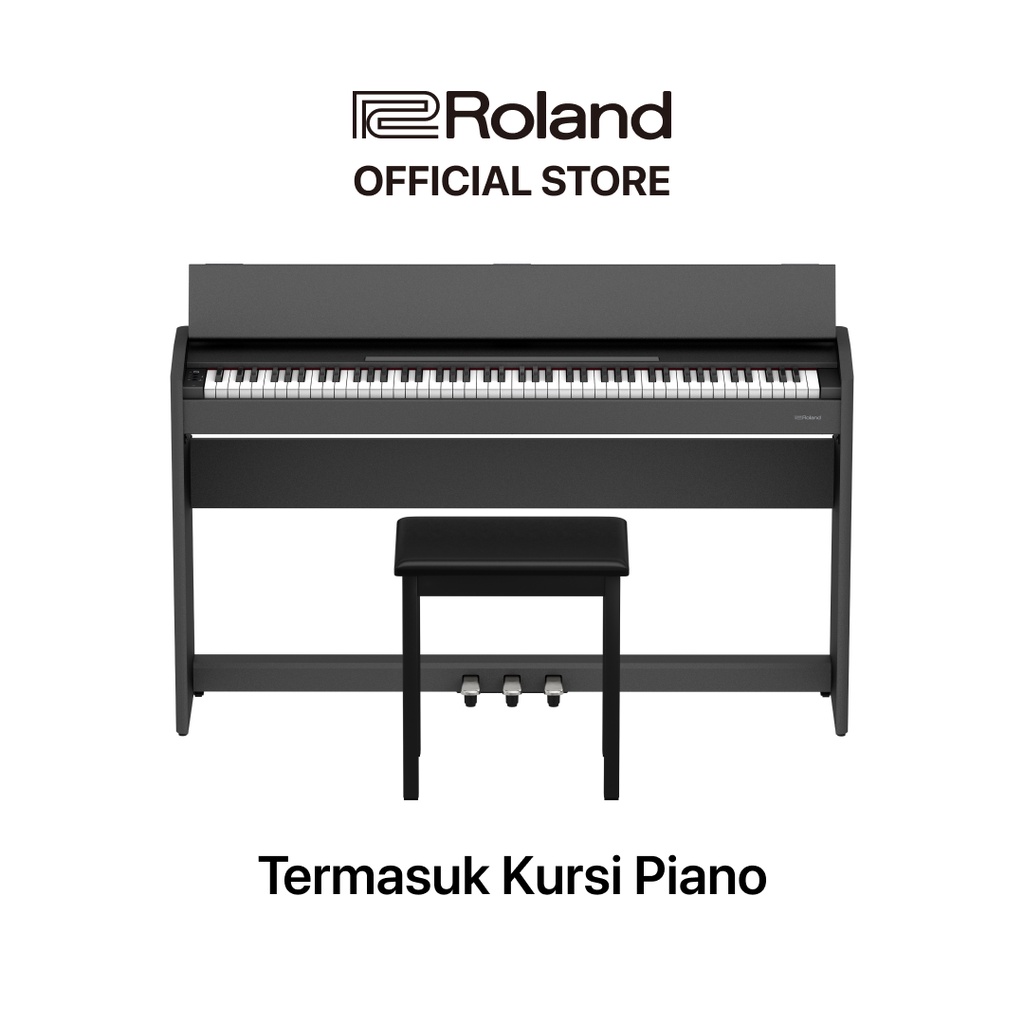 Jual Roland F107 Digital Piano with Bluetooth MIDI PHA-4 88-Keys ...