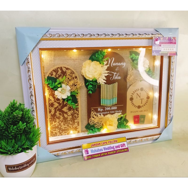 Jual Mahar Pernikahan Rustik / Mahar Rustik / Bingkai Mahar Rustik ...