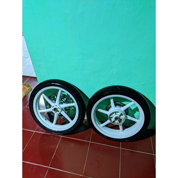 Jual Velg V Rossi Sanca ninja rr r ss set tinggal pakai keluarga ninja ...