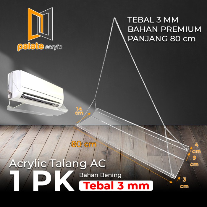 Jual Reflektor Penahan Hembusan Ac 1Pk 80Cm / Talang Ac 1Pk Tebal 3Mm ...