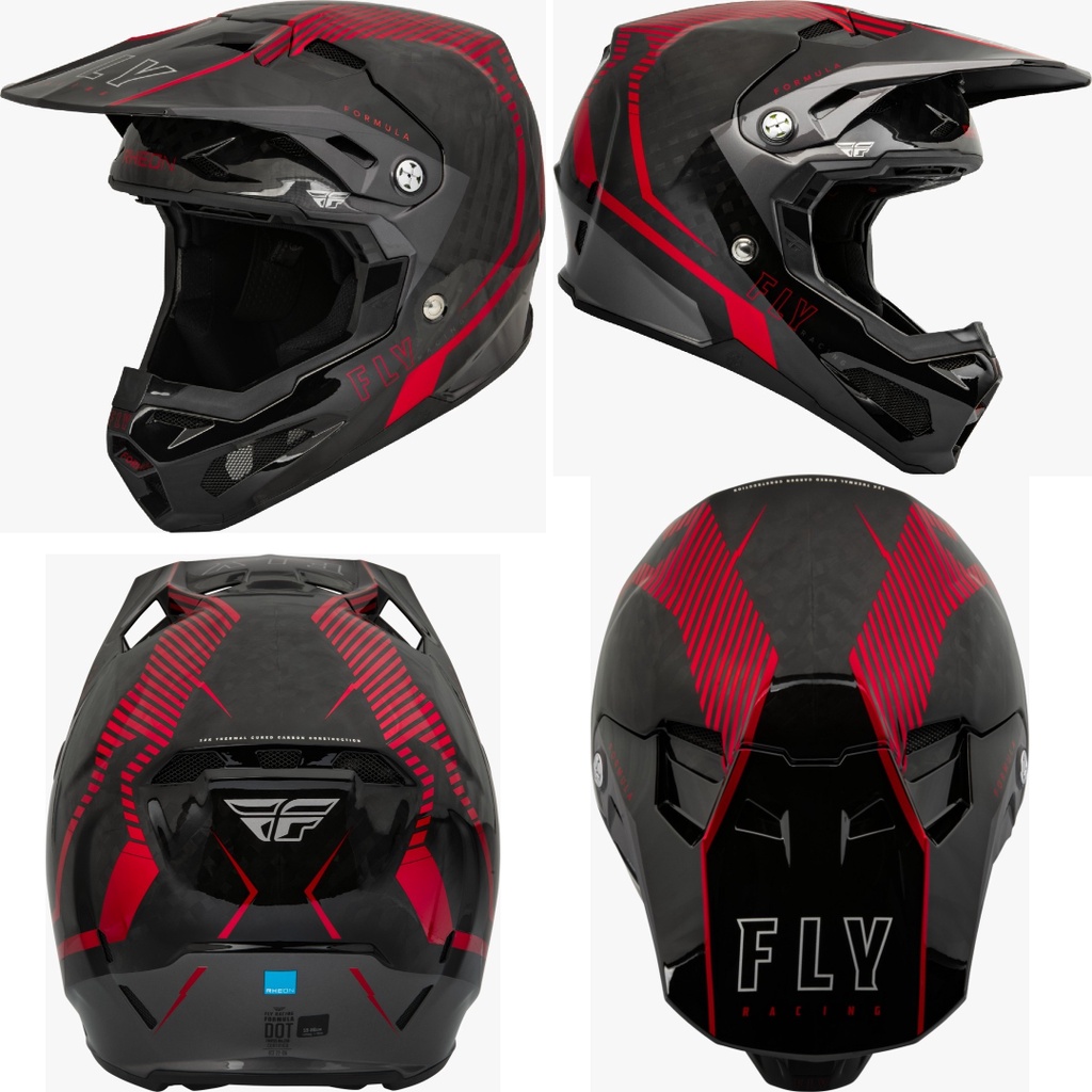 Jual Helm Fly Formula Carbon Tracer Helmet | Shopee Indonesia