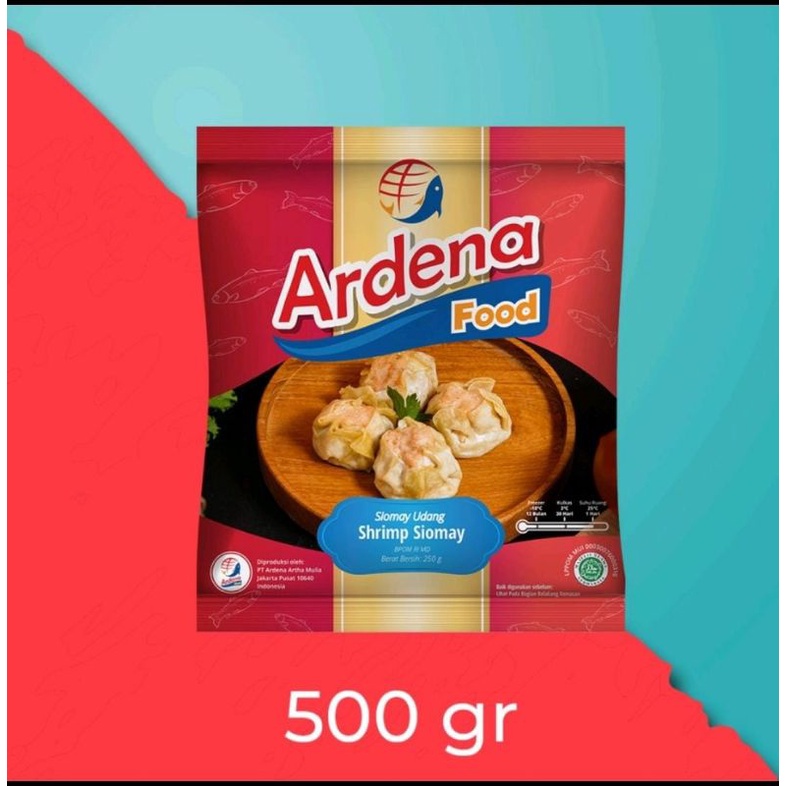 Jual ARDENA SHRIMP SIOMAY UDANG NETTO 500GR | Shopee Indonesia