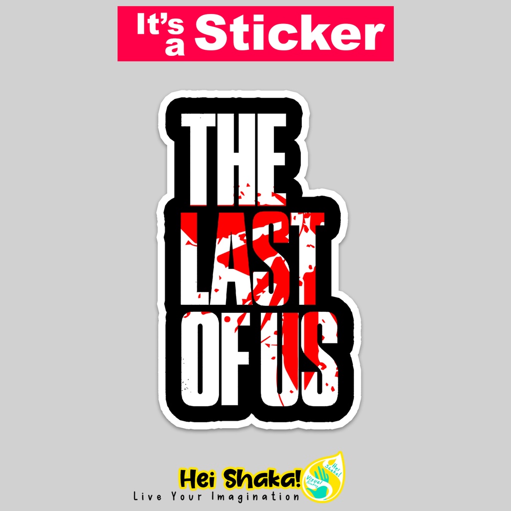 Jual Stiker The Last of Us Sticker Tempelan Game Gaming Movie Film ...