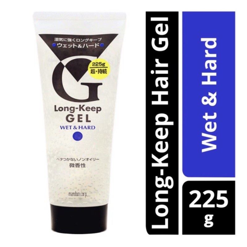Jual Gatsby Long Keep Mandom Hair Gel Super Hard 225g Original Pomade ...