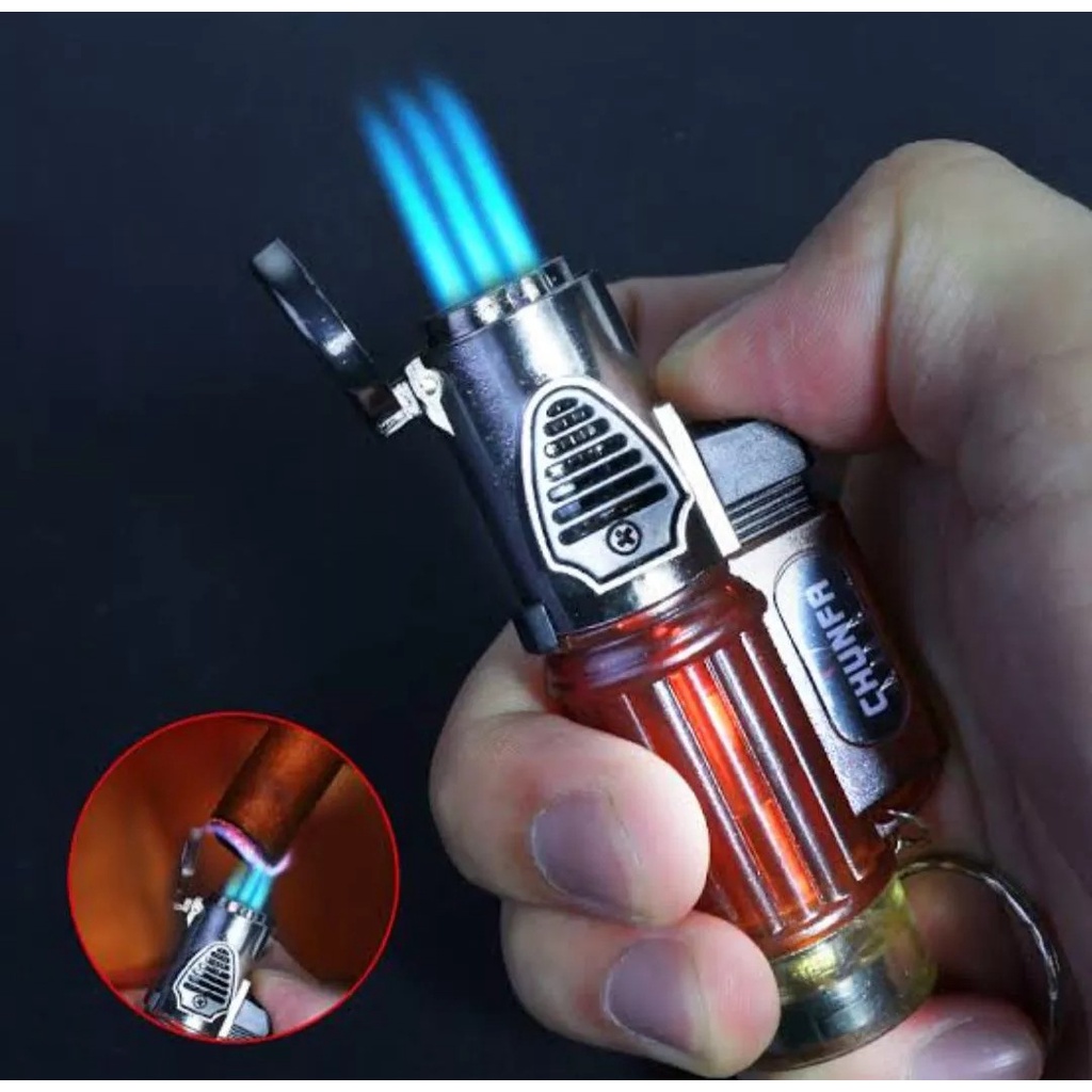 Jual korek gas model power jet korek api las bisa isi ulang korek unik ...