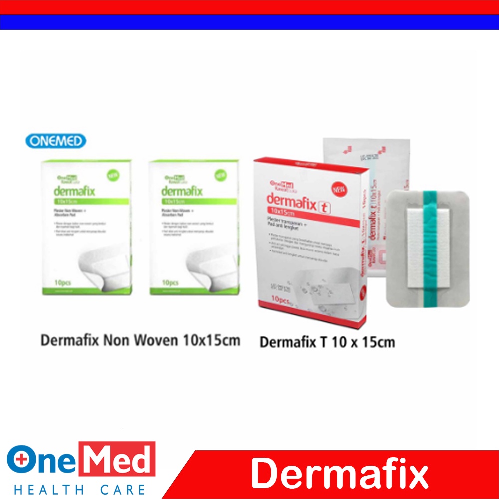 Jual Dermafix Plester Luka Anti Air Non Woven 10x15 & T10x15cm Box isi ...