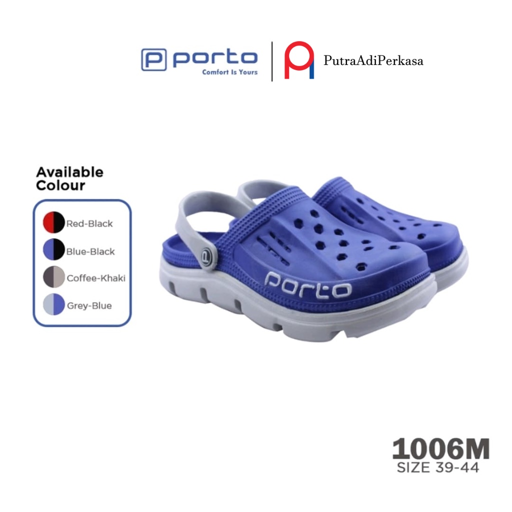Jual Sandal Baim Pria Sporty Porto Original 1006M sandal kodok pria clog 1006m-1 | Shopee Indonesia