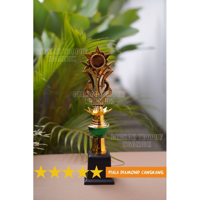 Jual Piala model Cangkang B-73/Piala murah/Piala Tinggi 44cm | Shopee ...