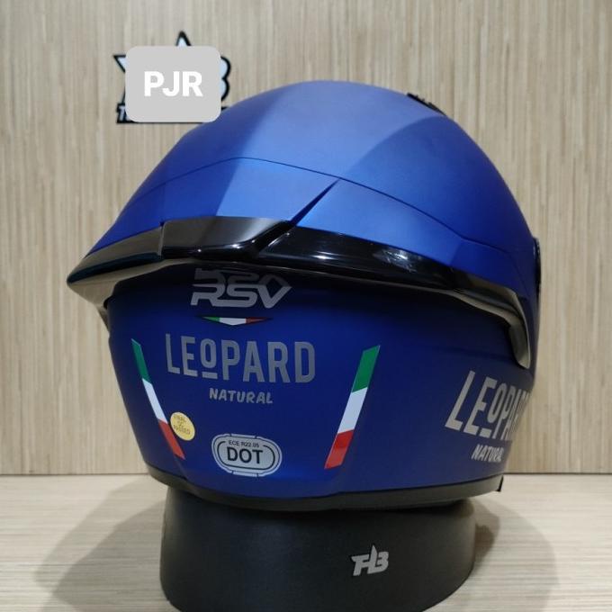 Jual Helm Half Face RSV Putih Paket Ganteng Leopard dan RedBull ...
