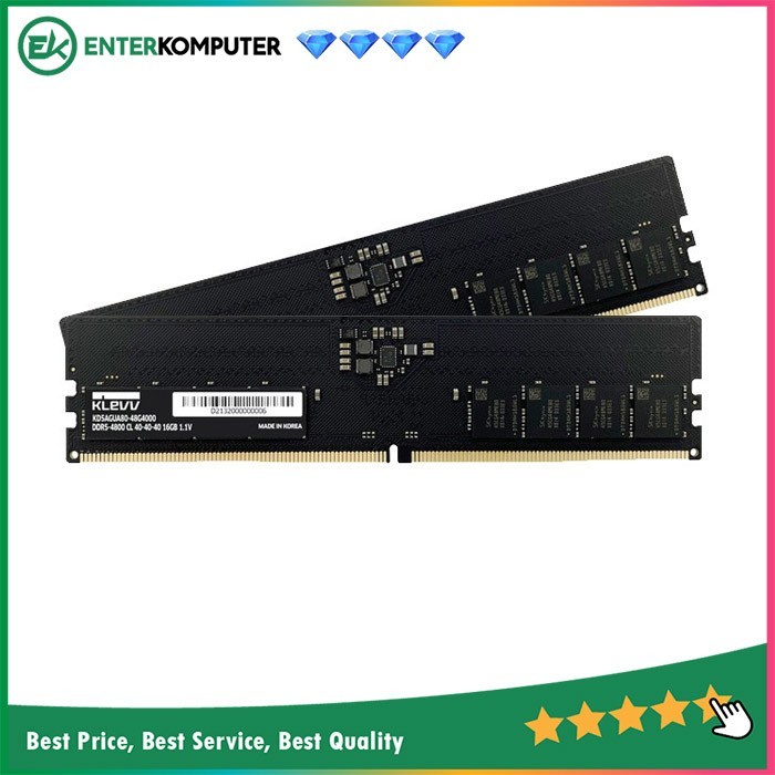 Jual KLEVV DDR5 Value Series PC44800 5600Mhz 32GB (2x16GB) / RAM DDR5 ...