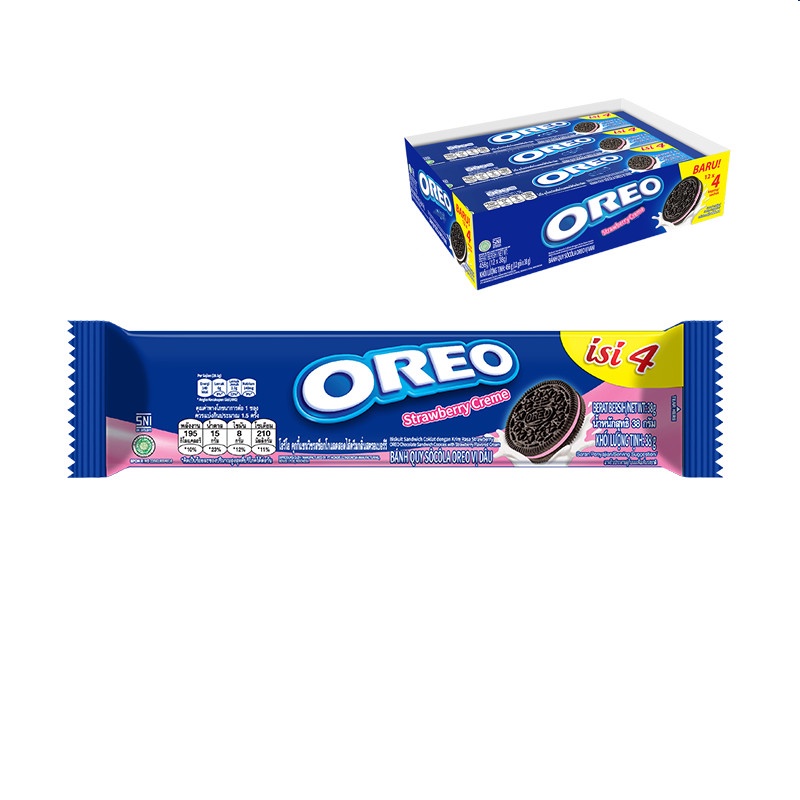 Jual Oreo Lup isi 12pcs @27.8gr - All Varian [GOJEK/GRAB] | Shopee ...