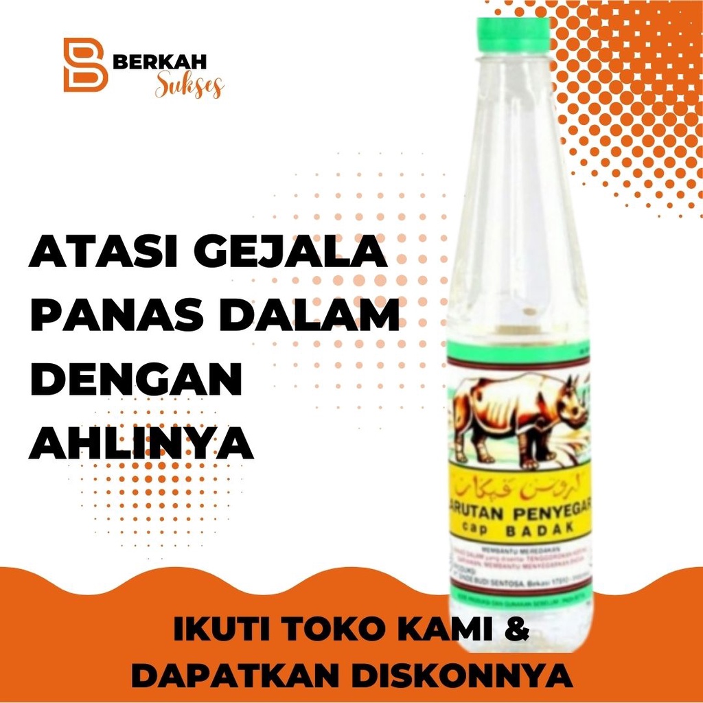 Jual Larutan Penyegar Cap Badak Botol 500ml | Shopee Indonesia