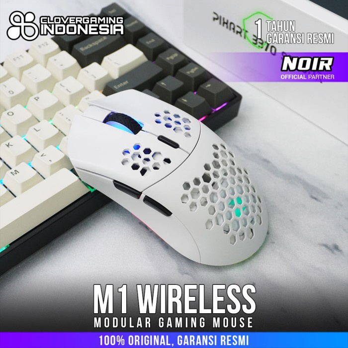 Jual NOIR M1 Wireless - Lightweight Modular Gaming Mouse | Shopee Indonesia